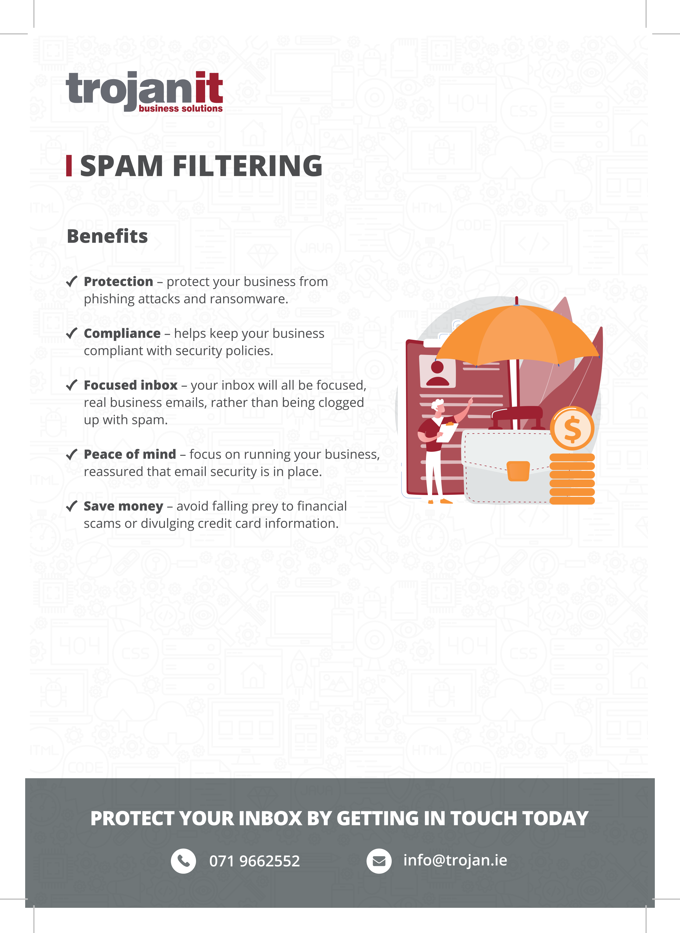- Spam Filtering